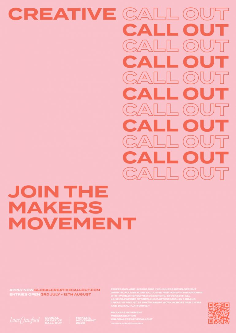 Lane Crawford Creative Call Out 2020 – Calling On Homegrown Talent And ...