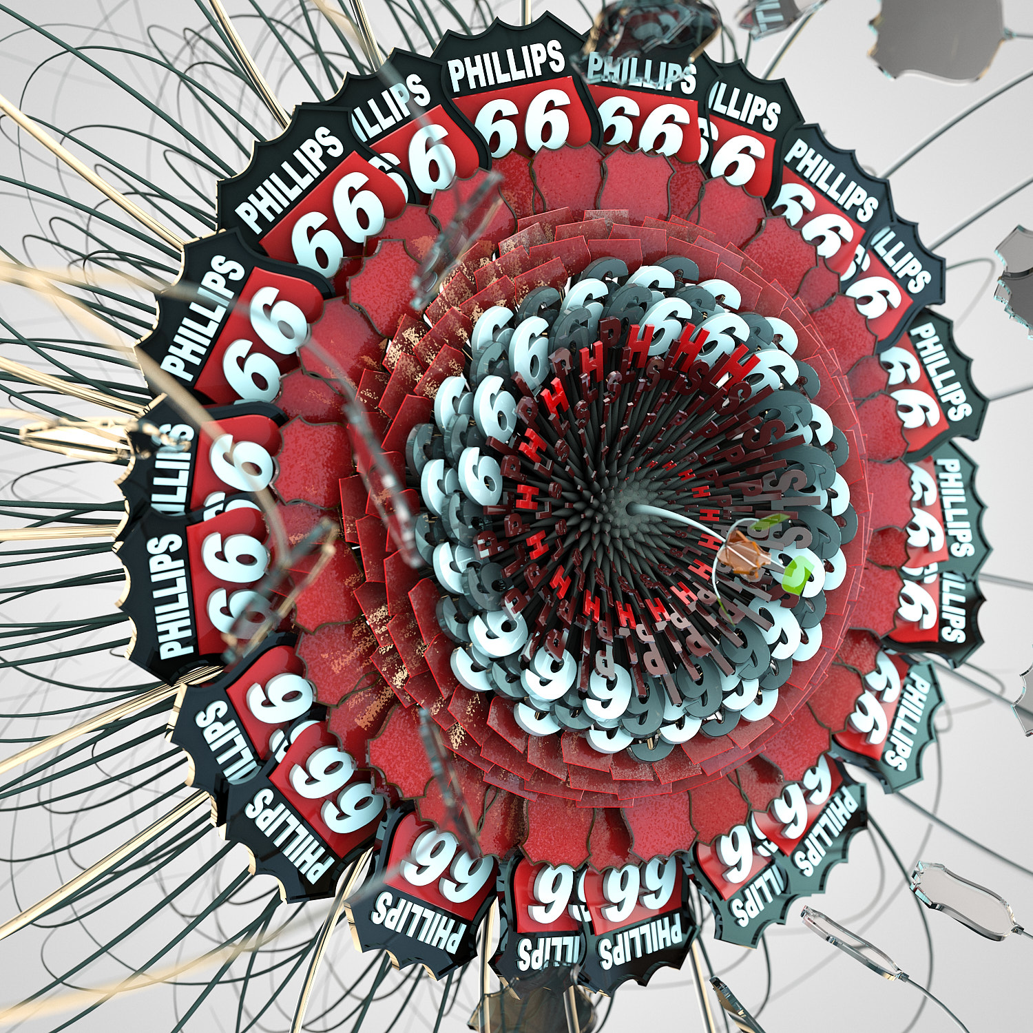 生成式艺术：乔恩·麦科马克 – 五十姐妹 – 艺廊网